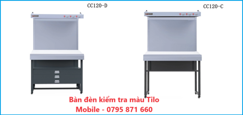 Bàn Kiểm Tra Màu CC120-C, Bàn Đèn So Màu Tilo Giá Rẻ - Hiltek VN